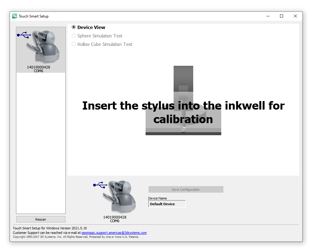 How to configure Custom Calibration Point for Touch Devices