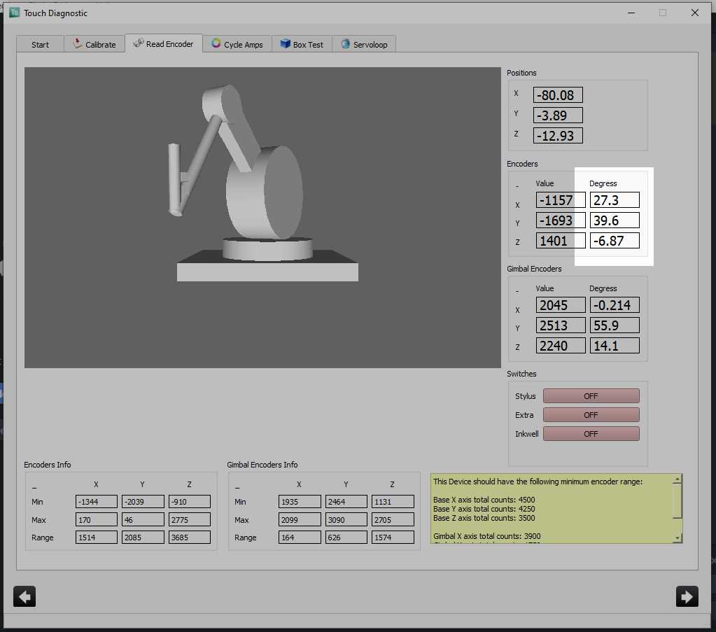 How to configure Custom Calibration Point for Touch Devices